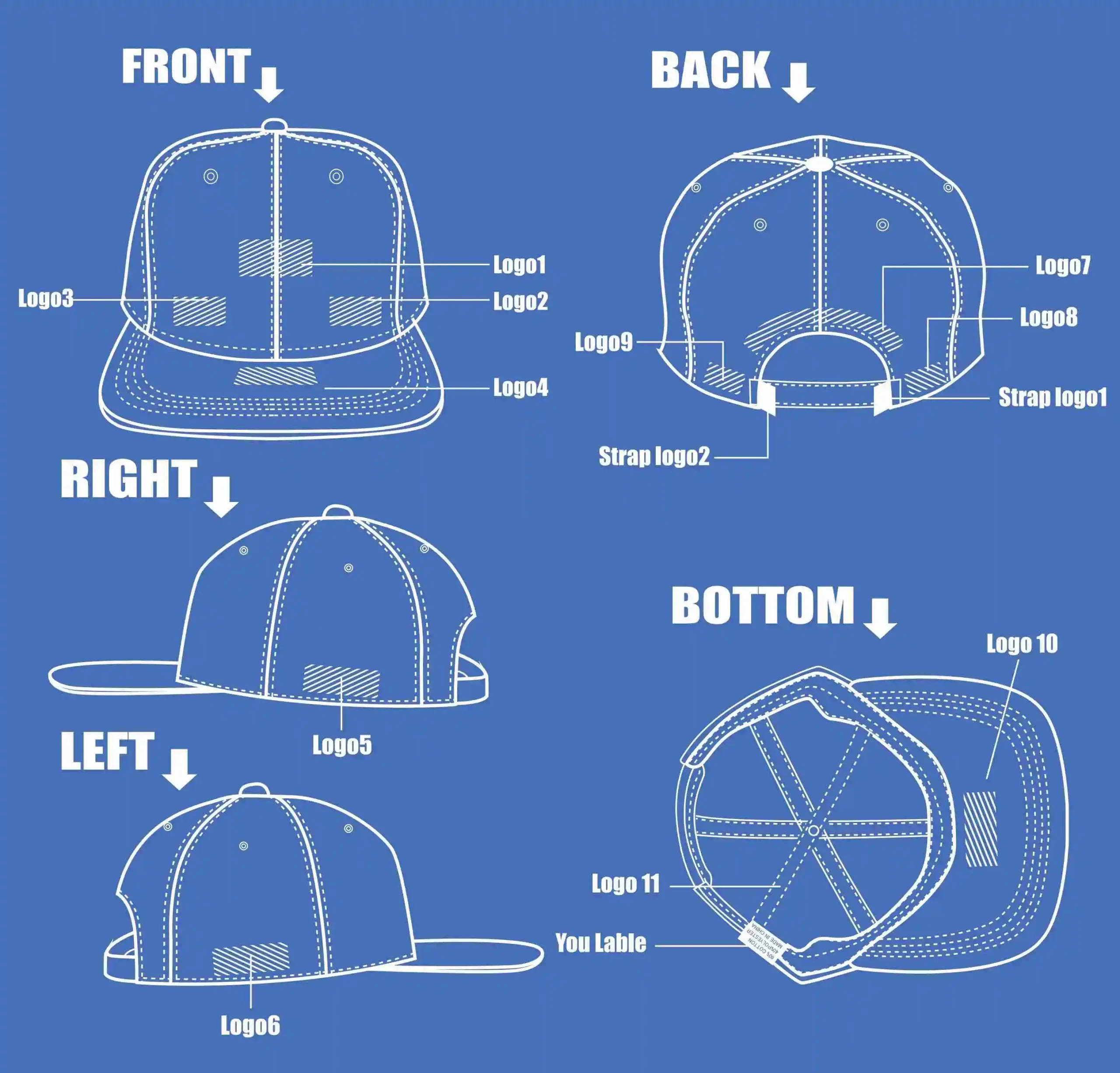 Design Unique HEADWEAR for Your Business - JoinTop | Custom Hat & Cap ...