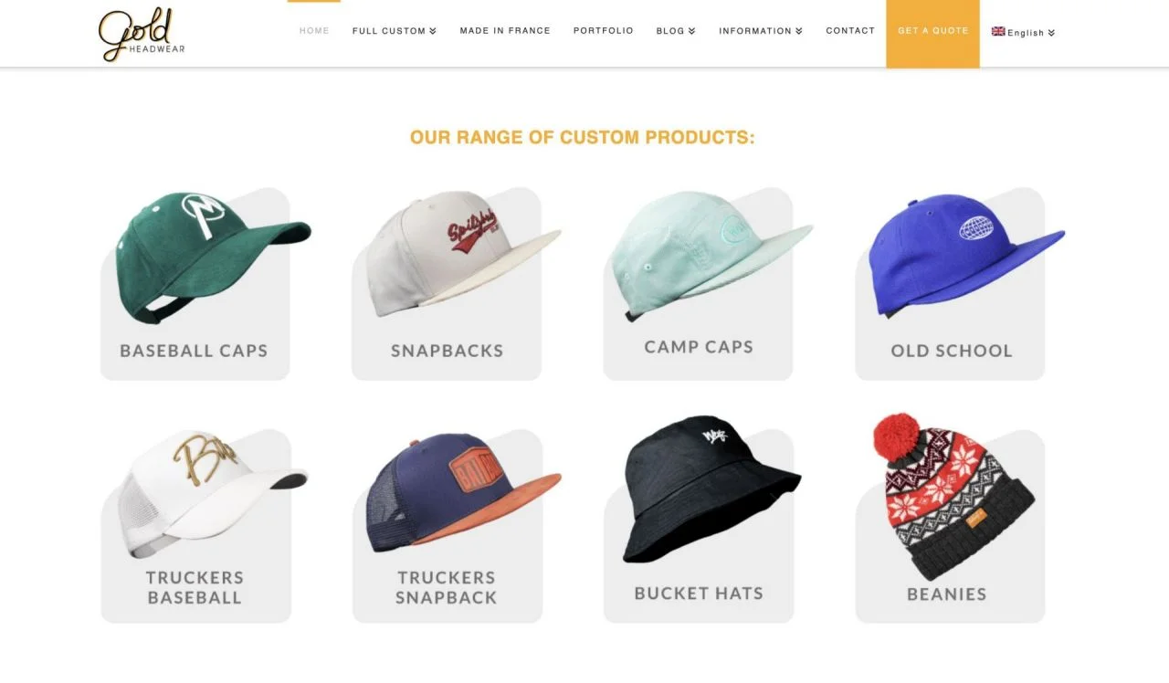 Top 12 Baseball Cap Manufacturers in The World - JoinTop | Custom Hat ...