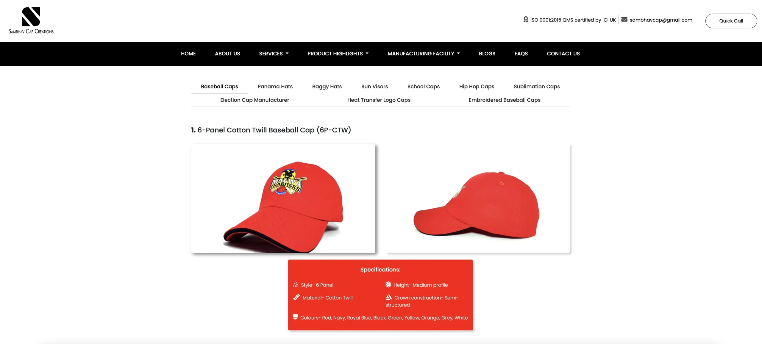 Top 4 Snapback Cap Manufacturers in India – JoinTop | Custom Hat & Cap ...