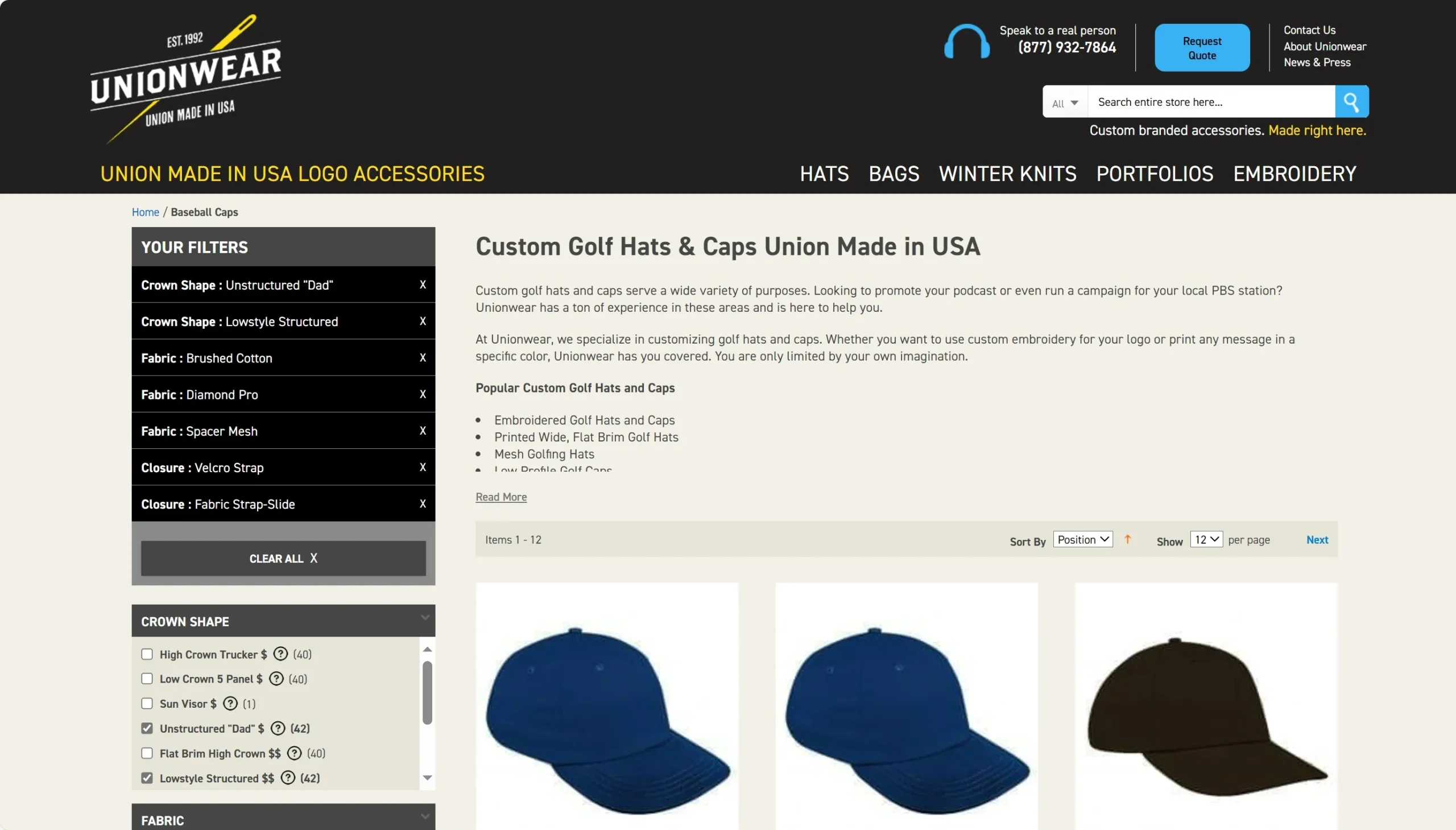 Top 10 Golf Hat Manufacturers in the USA January 2026
